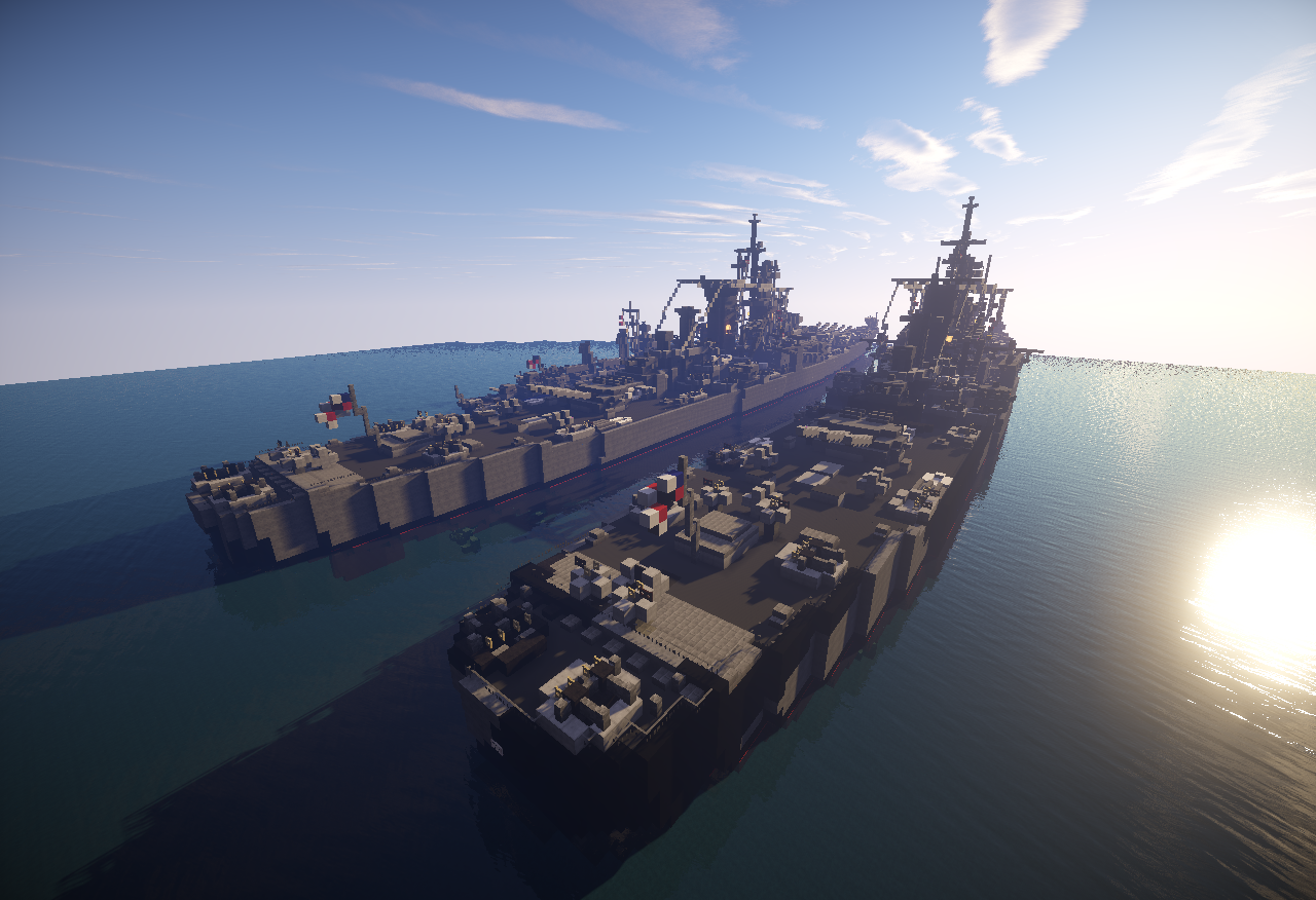 USS Alaska (CB-1) 1:1 - By Lucas - ShipSide Minecraft Map