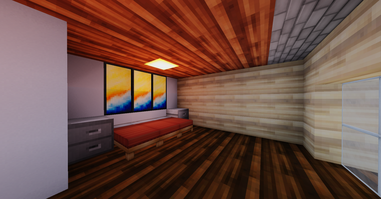 Cape Cod Style Home - Open Back Yard Minecraft Map