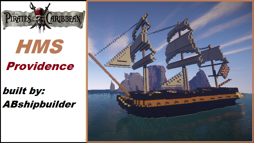 HMS Providence (Pirates of the carribean) Minecraft Map