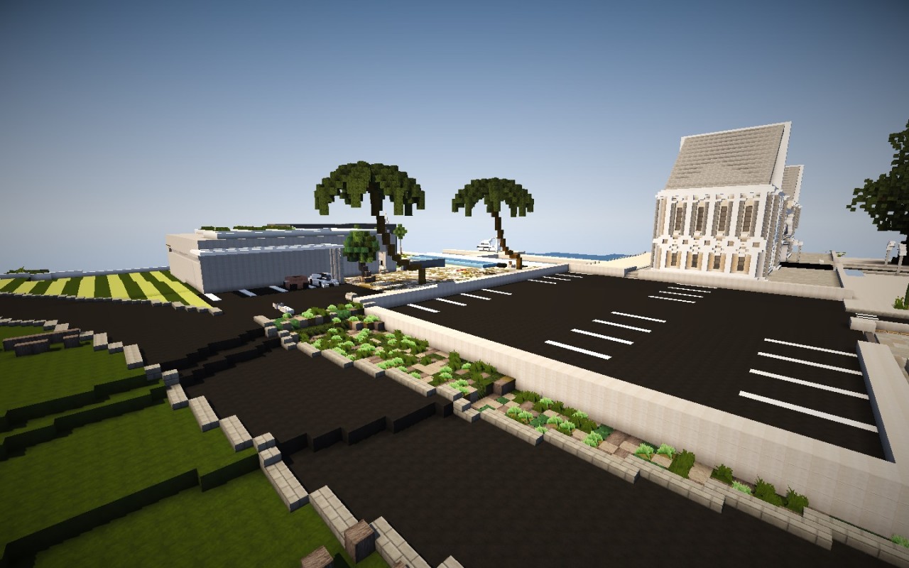 Concept Harbor projet #4 Minecraft Map