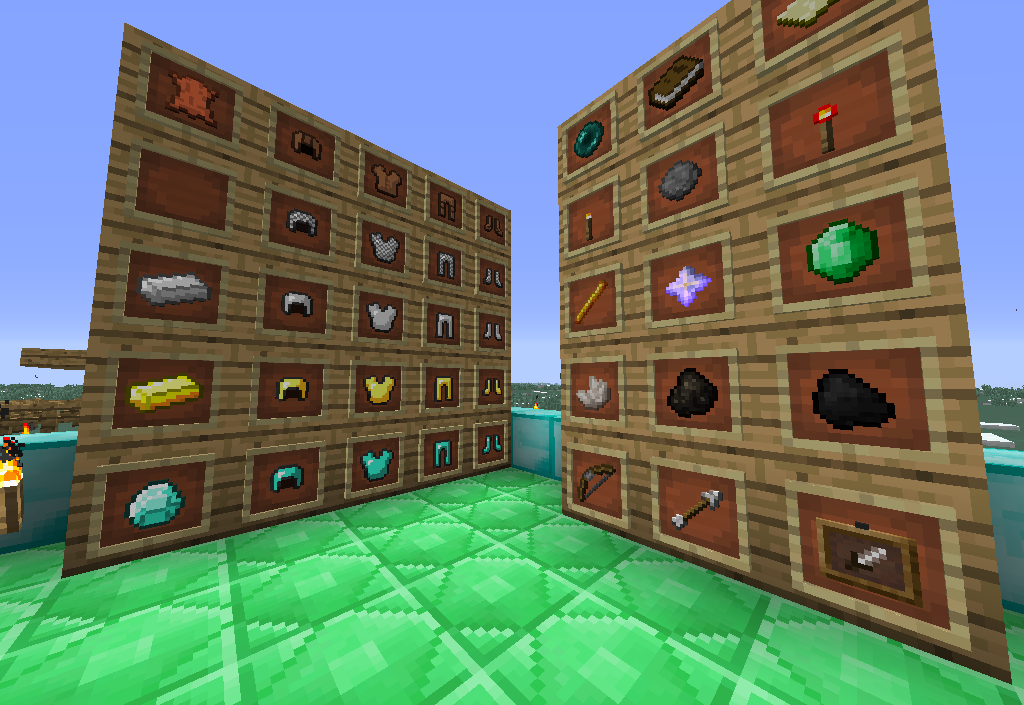 Map for testing texture packs 1.8.9 Minecraft Map