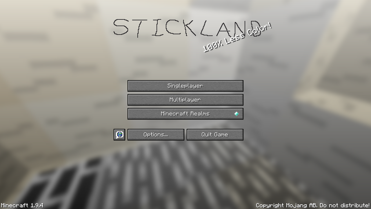 Stickland 1.12.2 Minecraft Texture Pack