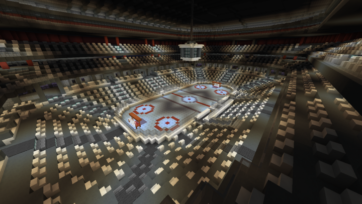 Hockey Arena Minecraft Map