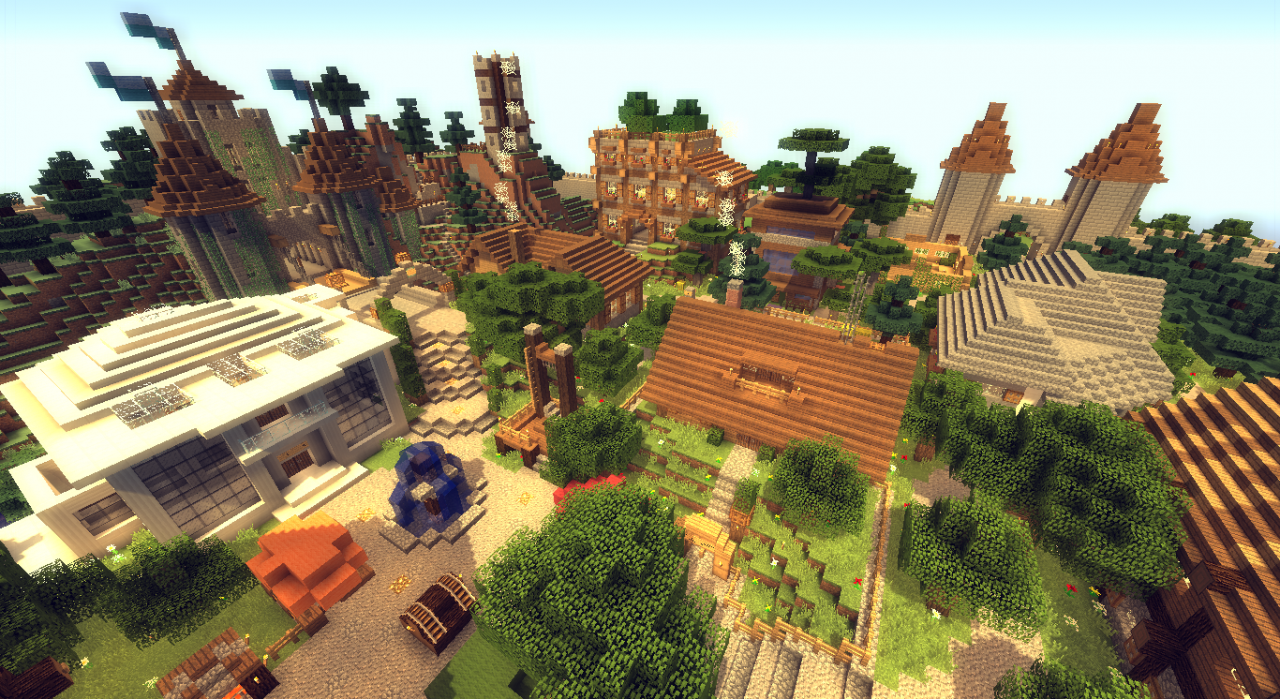 Regia | Das Community-Projekt 2015/2016 Minecraft Map