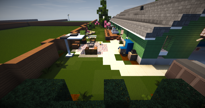 Ranch-Style House Minecraft Map