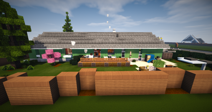Ranch-Style House Minecraft Map