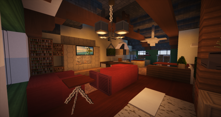 Ranch-Style House Minecraft Project