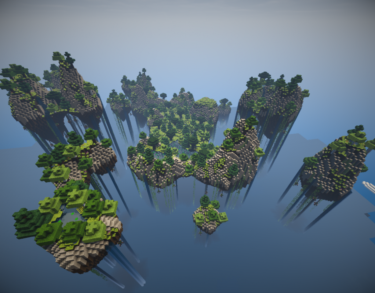 Flying Island by LeOssi Minecraft Map