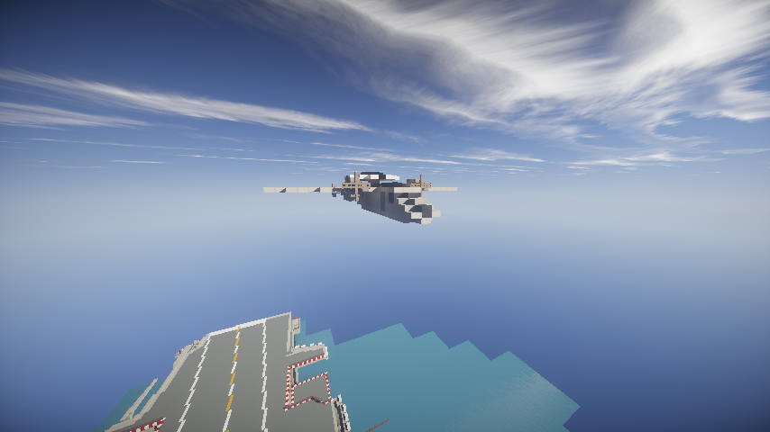 Grumann E-2C Hawkeye Minecraft Map