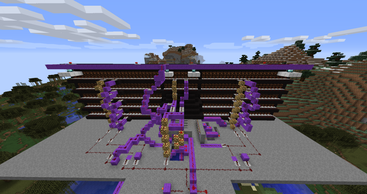 Will's Rave Stages, House, and Airship Minecraft Map