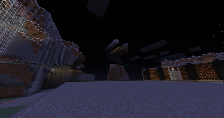 Will's Rave Stages, House, and Airship Minecraft Map