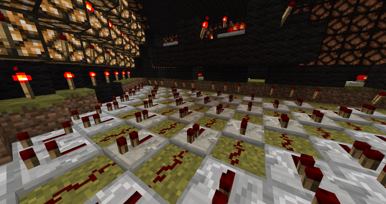 Daft Punk Alive 2007 Stage Minecraft Map