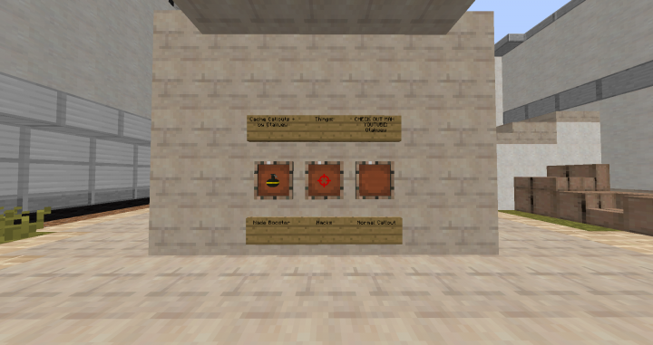 A Minestrike CACHE Callout Map + Minecraft Map