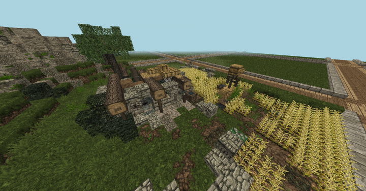 Ruined Farm House Minecraft Map