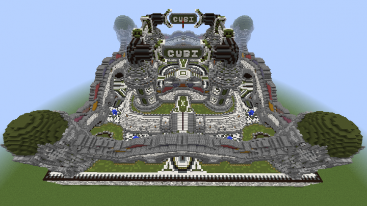 CUBI Server Spawn Minecraft Map