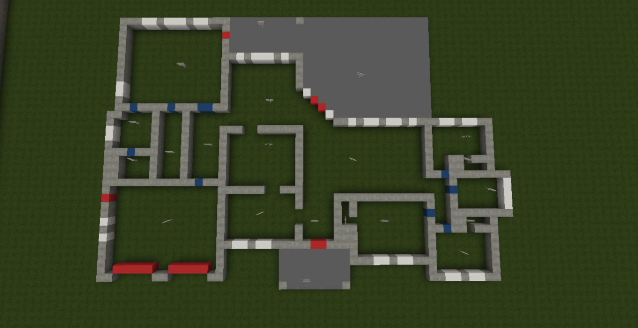 Awesome Single Story House: Sleek (With Step-By-Step) Minecraft Map