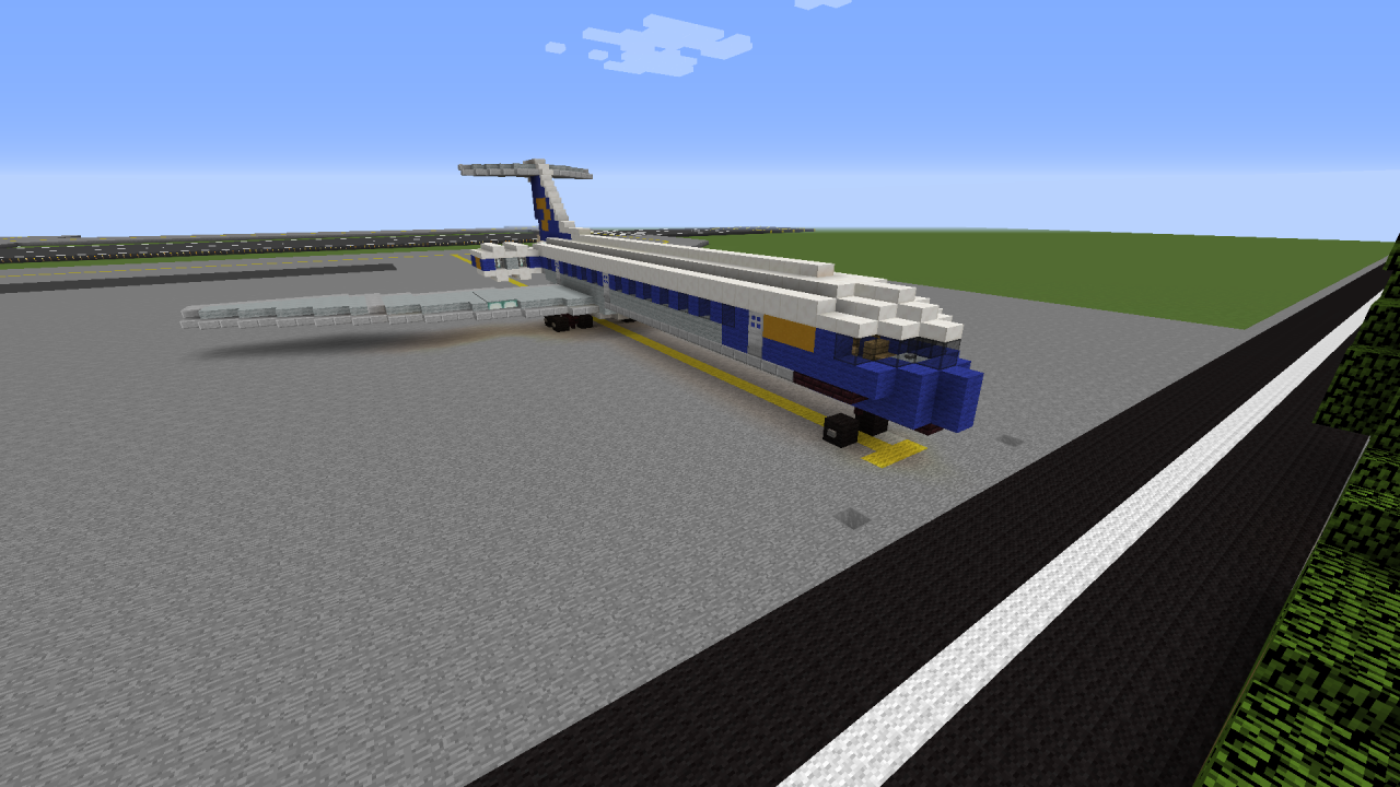 Vickers VC10 (B.O.A.C (British Overseas Airways Corporation) Minecraft Map