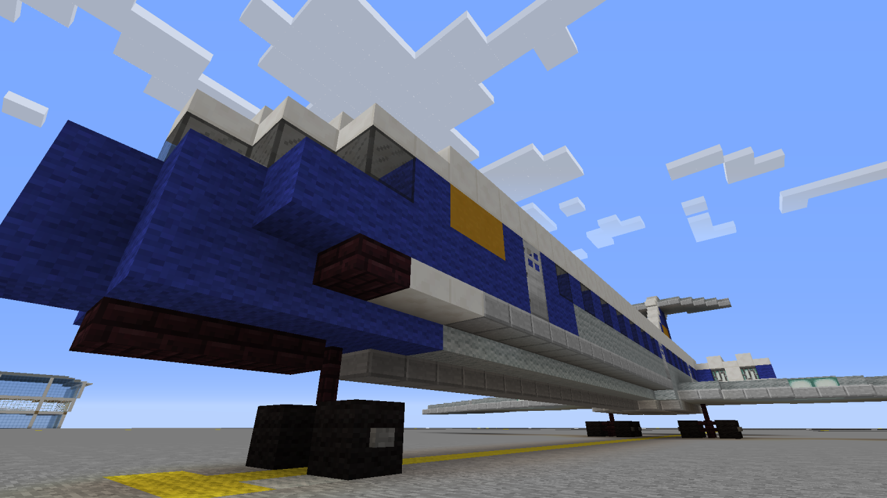 Vickers VC10 (B.O.A.C (British Overseas Airways Corporation) Minecraft Map