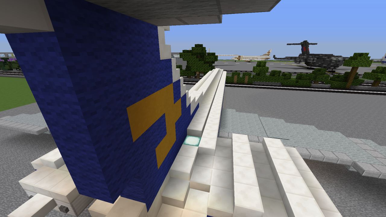 Vickers VC10 (B.O.A.C (British Overseas Airways Corporation) Minecraft Map