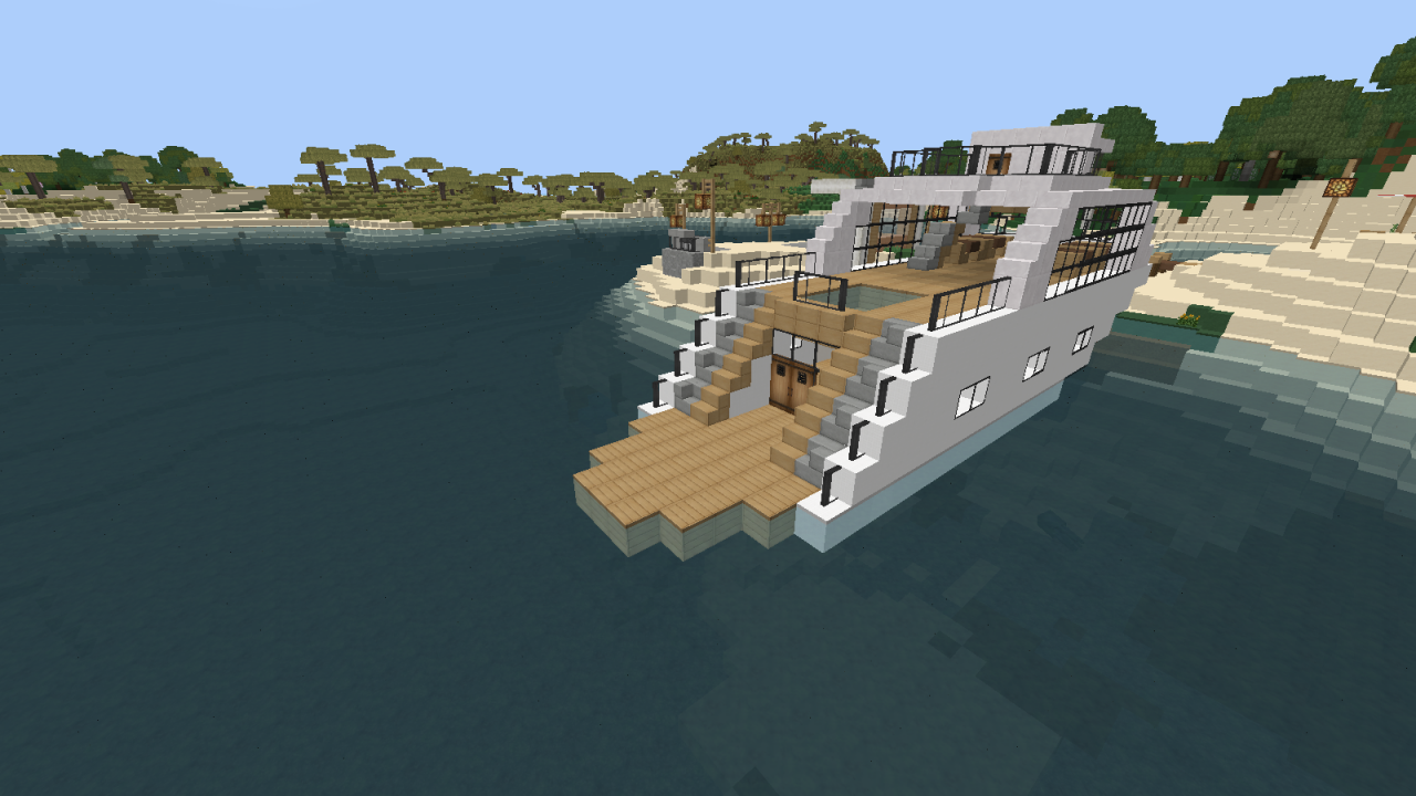 Rich man mansion Minecraft Map