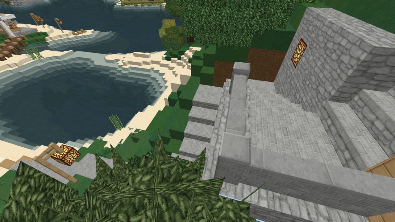 Rich man mansion Minecraft Map