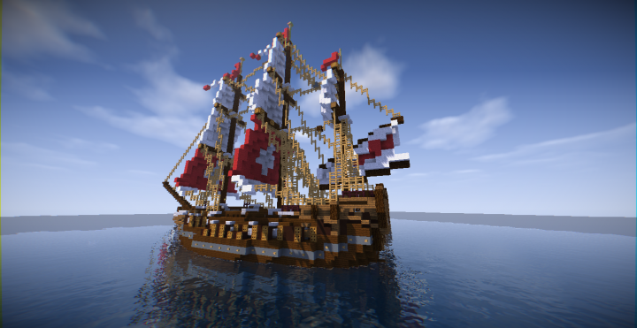 Small ship Minecraft Map