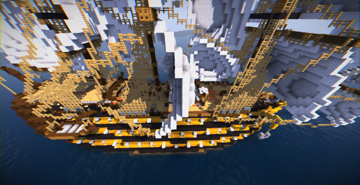 First rate ship of the line Minecraft Map