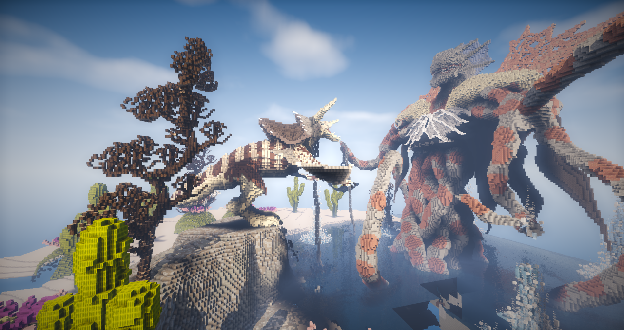 Organic Monsters Minecraft Map