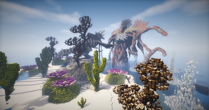 Organic Monsters Minecraft Map