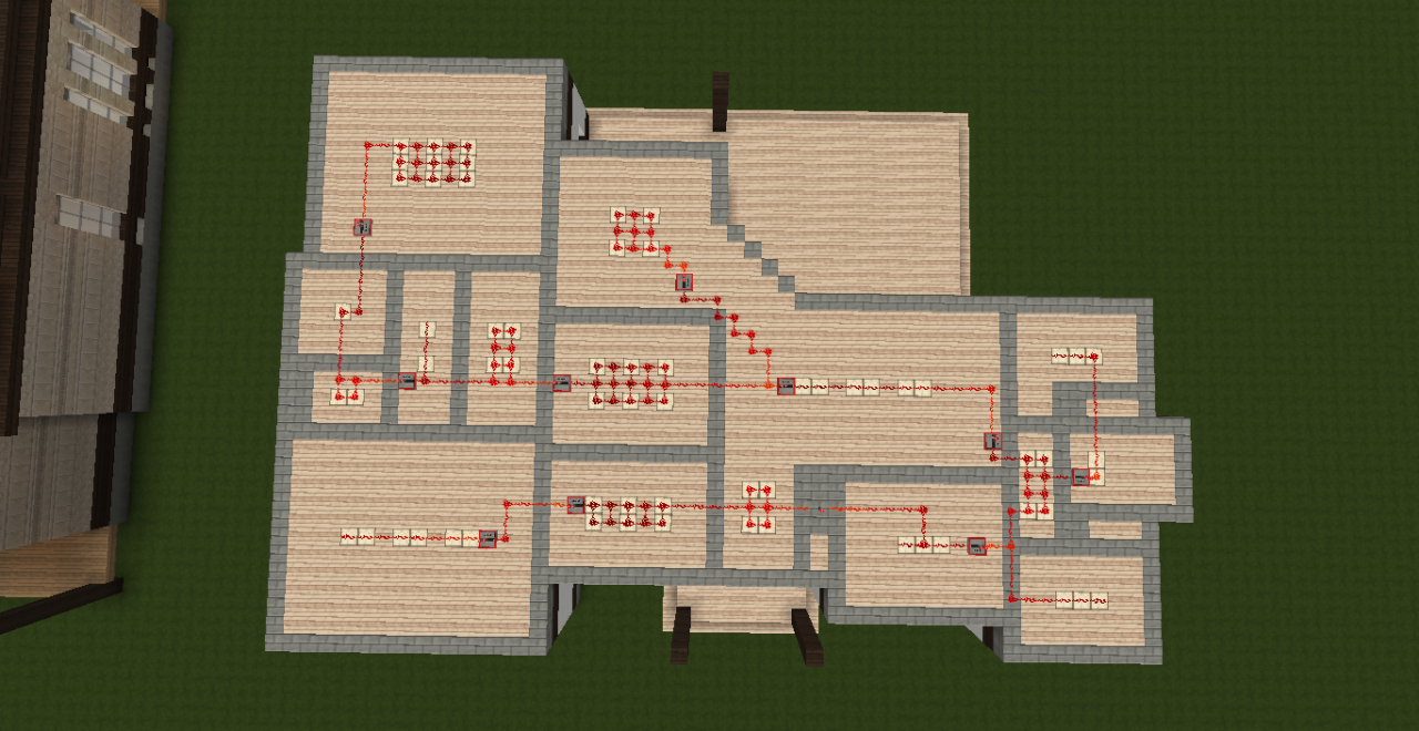 Awesome Single Story House: Sleek (With Step-By-Step) Minecraft Map