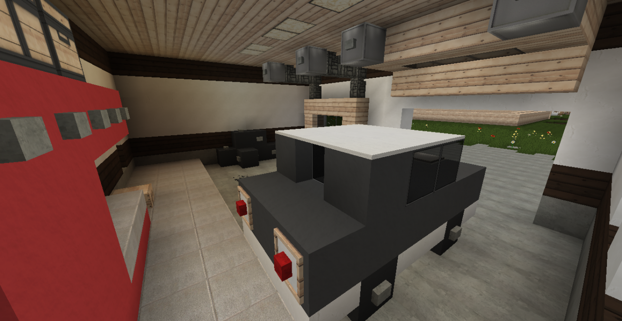 Awesome Single Story House: Sleek (With Step-By-Step) Minecraft Map