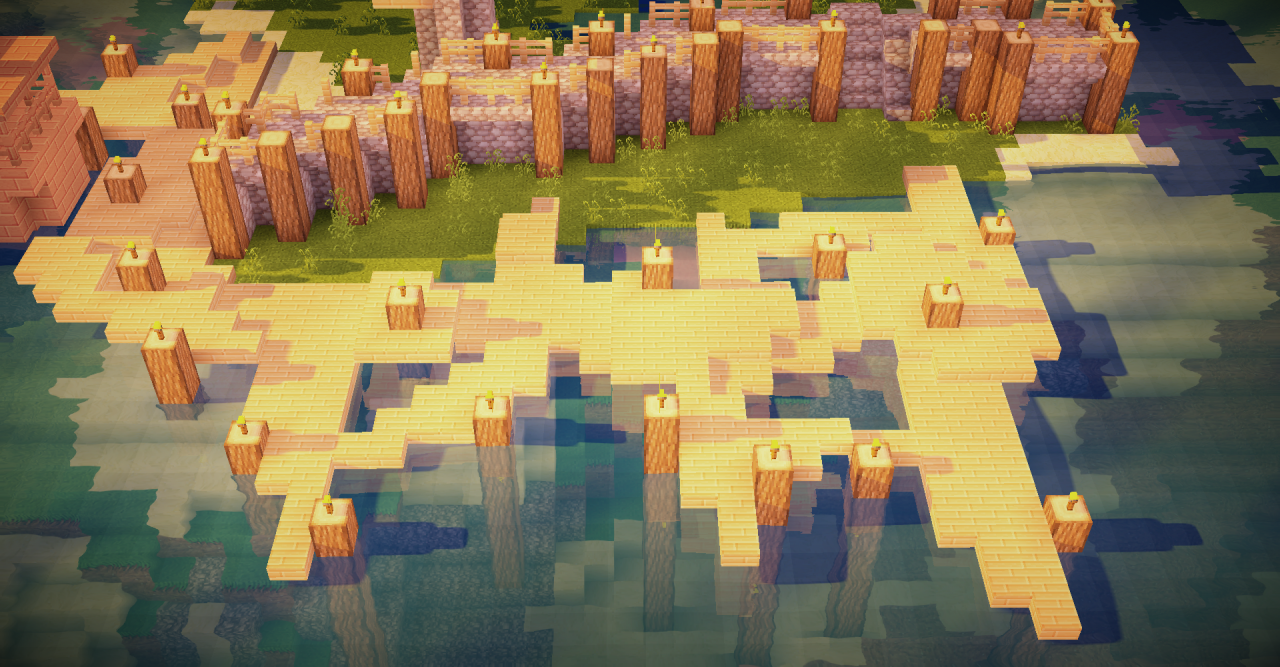 Medieval Dock Minecraft Map