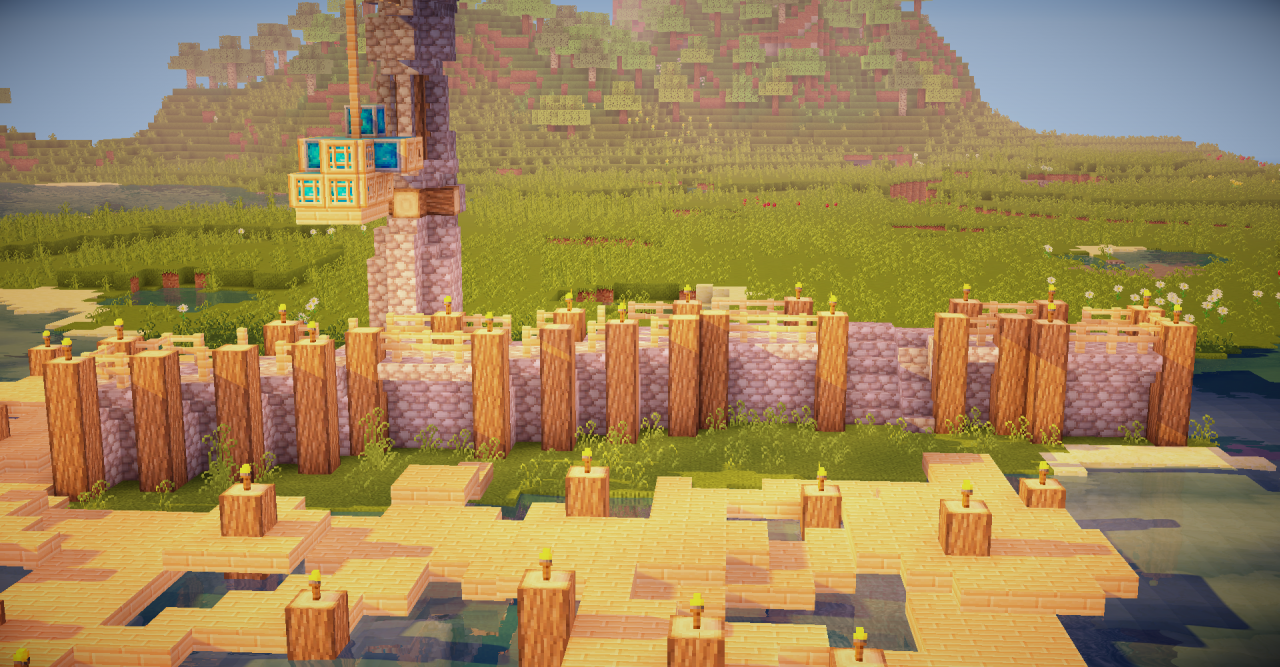 Medieval Dock Minecraft Map