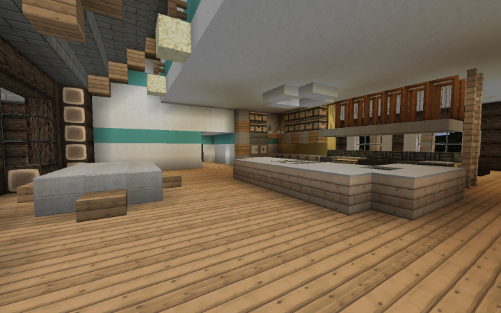 Residential Log Cabin Minecraft Map