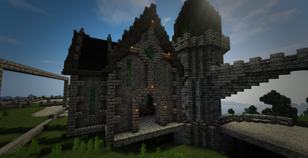 Greenstone Castle (Medieval Fantasy Castle) Minecraft Map