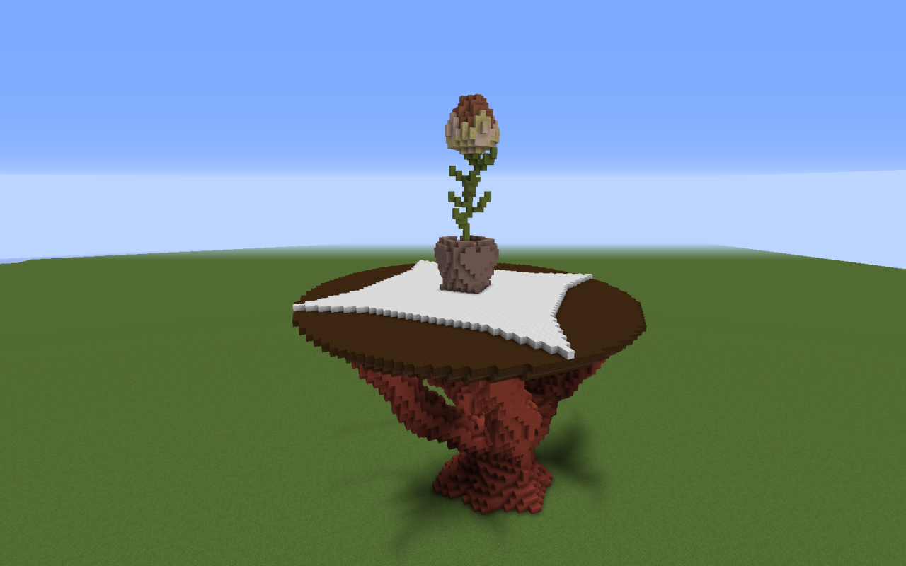 Modern Weird Table Minecraft Map