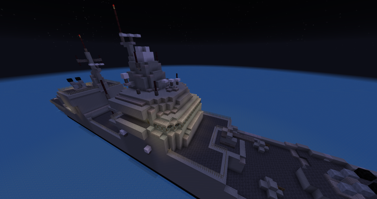 Ivan Gren-class landing ship Minecraft Map