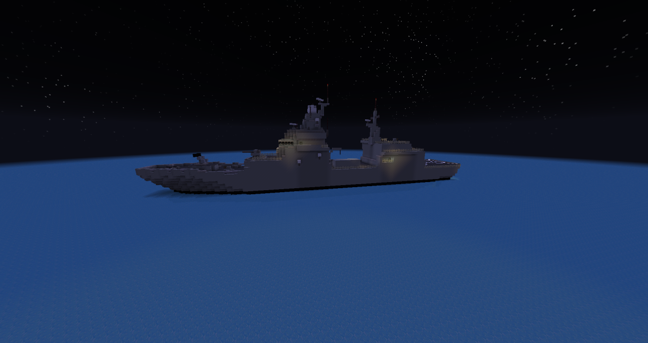 Ivan Gren-class landing ship Minecraft Map