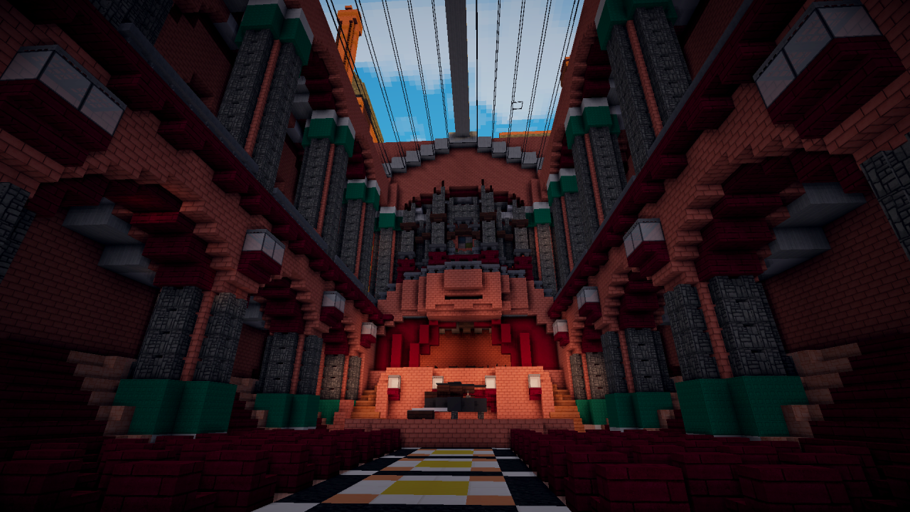 Pierhead Building Replica WOK Creative Minecraft Map
