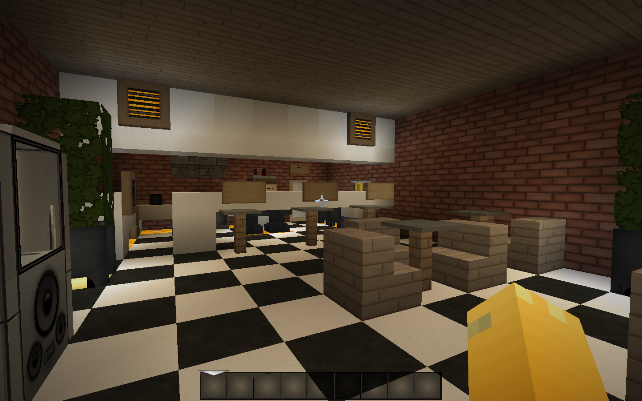 Diner/Apartment Minecraft Map