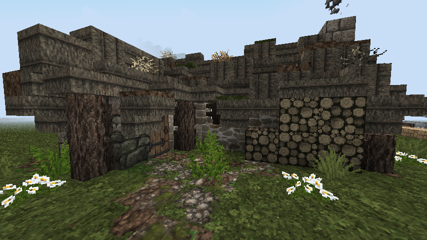 Small Medieval Thatch-Rooved House Minecraft Map