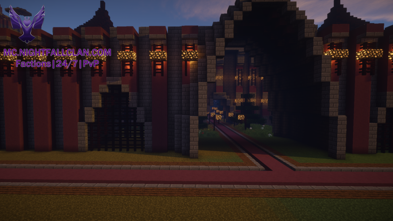 Nightfall Clan Factions (1.9.4) Minecraft Server