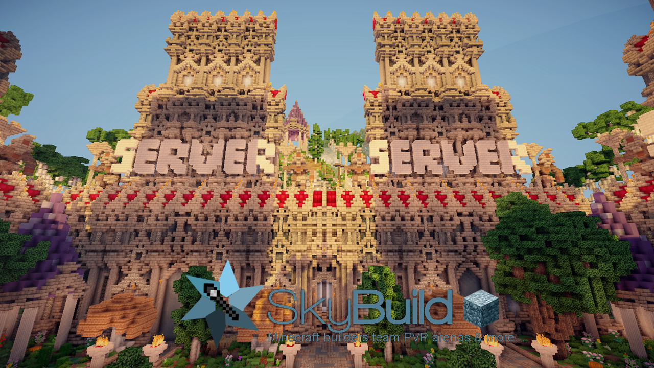 [Comission] "Arcadia Hub" (8 portals) Minecraft Map