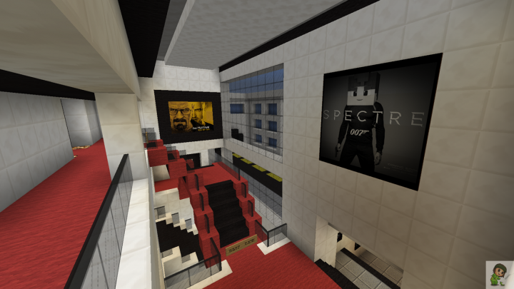Cinema (w/ more than 400 seats) Minecraft Map