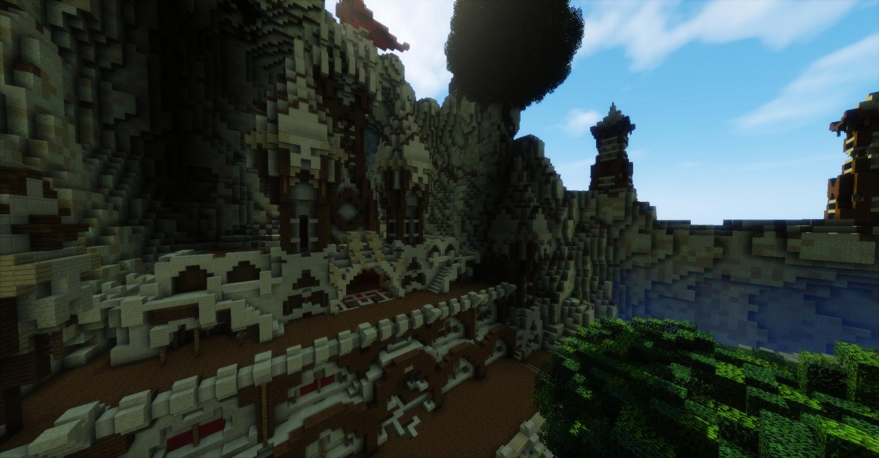 Sandy Fortress [CaptureTheFlag] Minecraft Map