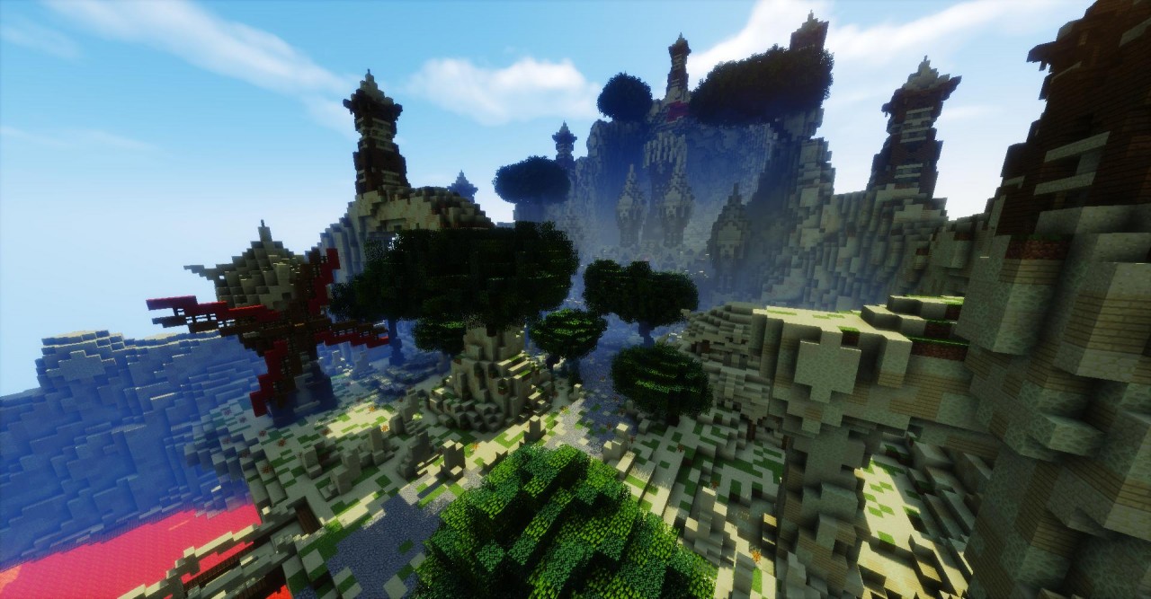 Sandy Fortress [CaptureTheFlag] Minecraft Map