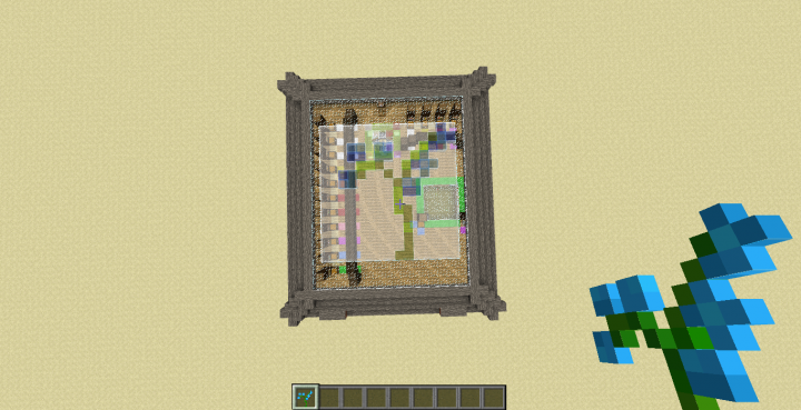 Flower farm and sorting system! Minecraft Map