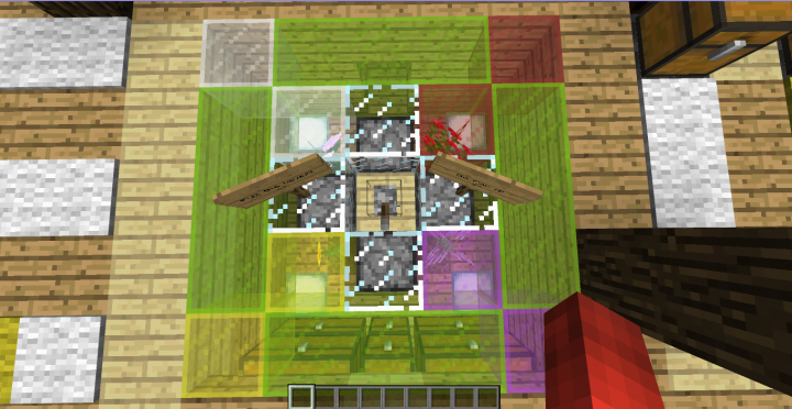 Flower farm and sorting system! Minecraft Map