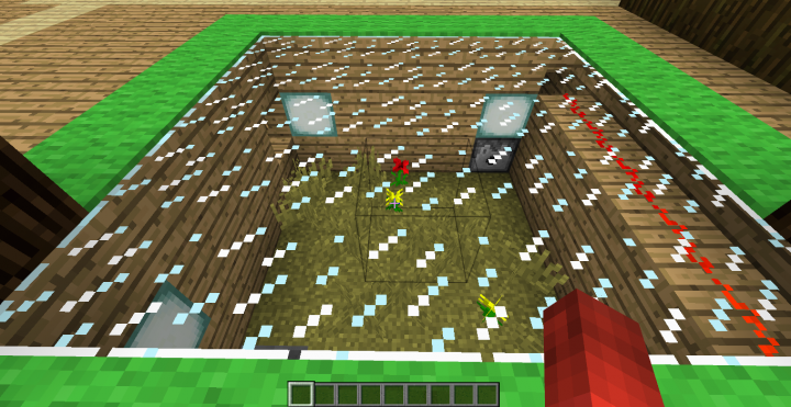 Flower farm and sorting system! Minecraft Map
