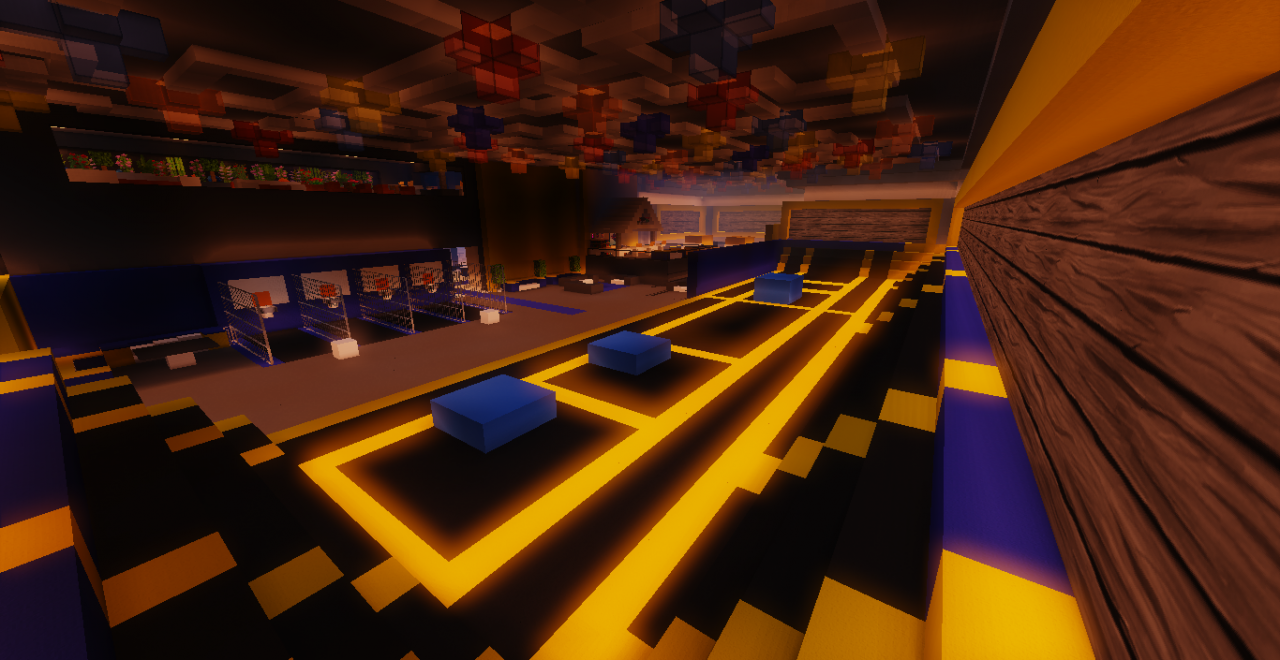 Trampoline park Minecraft Map